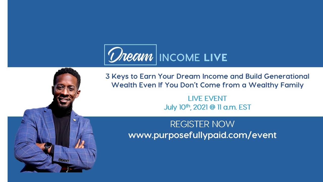 Dream Income LIVE | One Day Event