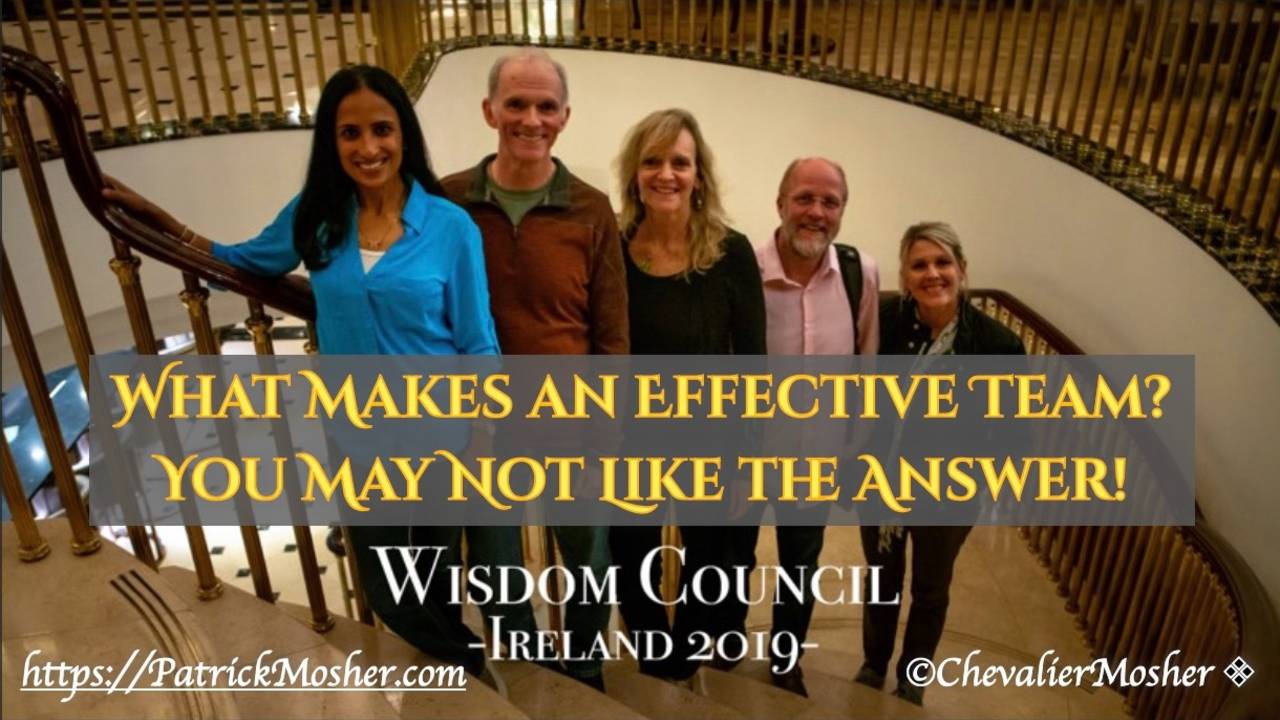 What Makes an Effective Team? You May Not Like the Answer!