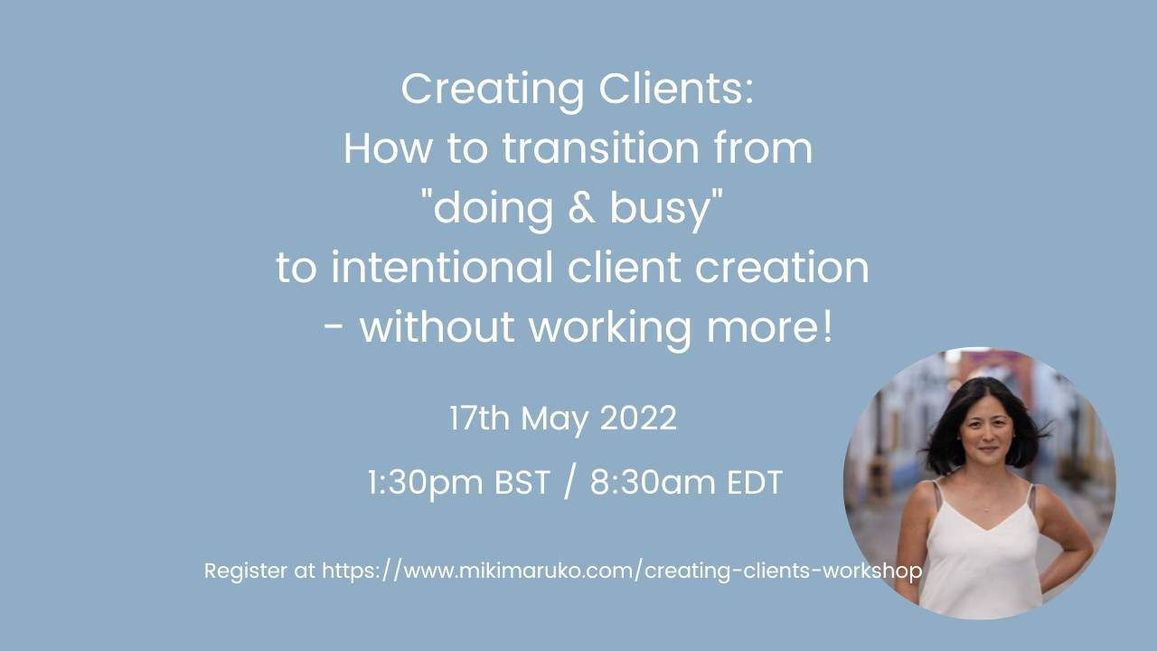 Creating Clients Workshop