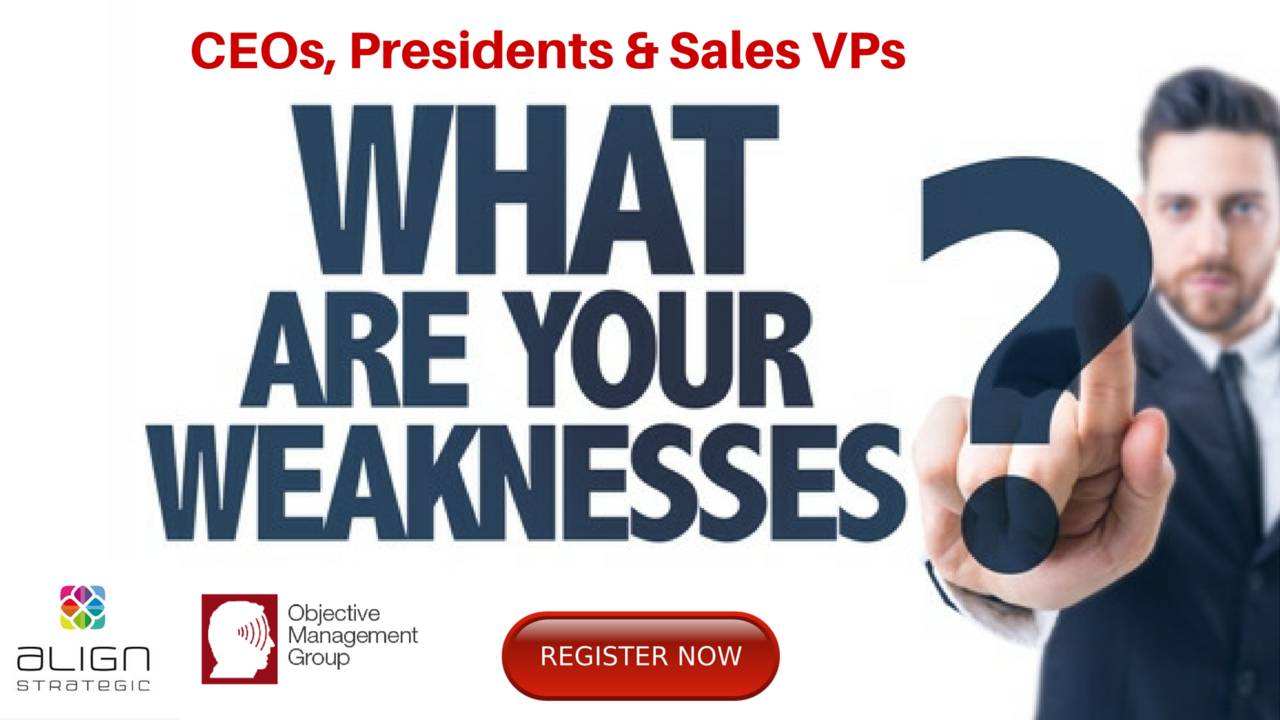 The 6 Hidden Weaknesses that Limit Sales Results