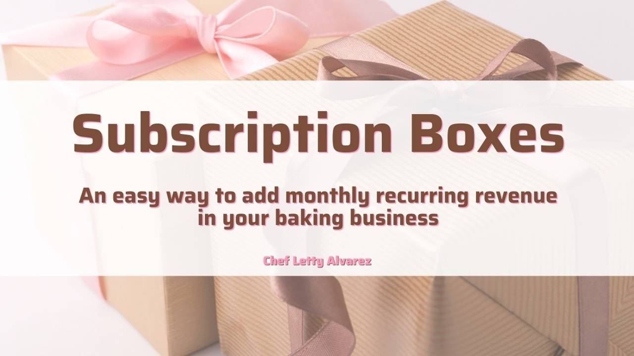 Subscription Box Course