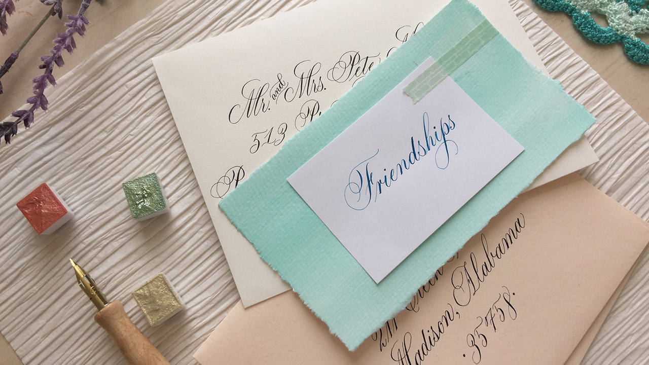 On-Demand Calligraphy and Art Classes for Pointed Pen and Brush Pen