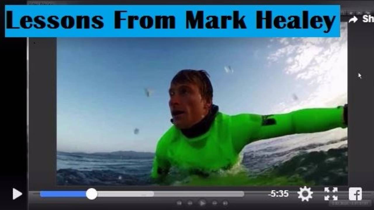 Lessons from Mark Healey