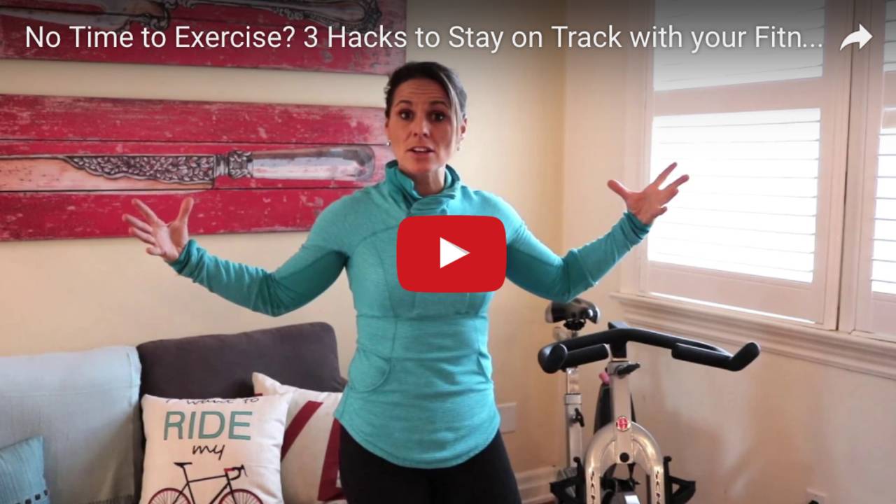 NO TIME? 3 TIPS to GET YOU ON TRACK and STAY on TRACK with your WORKOUTS
