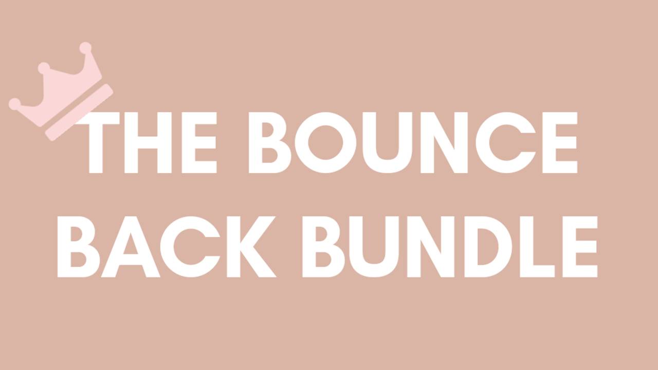 The Bounce Back Bundle Sales Page