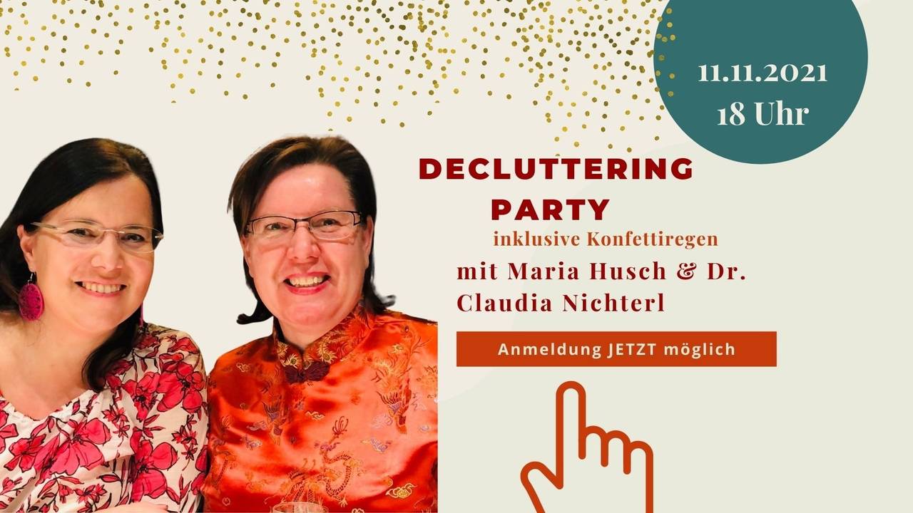 Decluttering Party mit Maria Husch