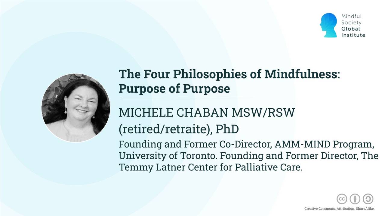 The Four Philosophies of Mindfulness
