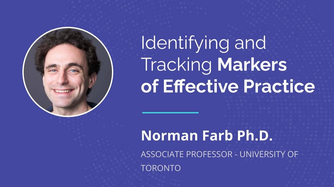 On-Demand CE: Markers of Effective Practice with Dr. Norman Farb