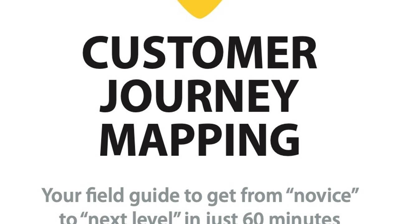 Customer Journey Mapping Field Guide Give Away