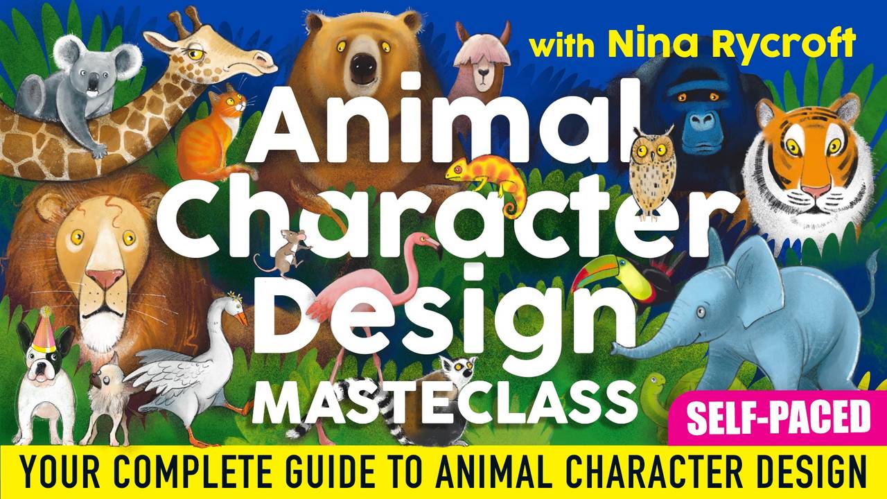 Animal Character Design Course is available to purchase