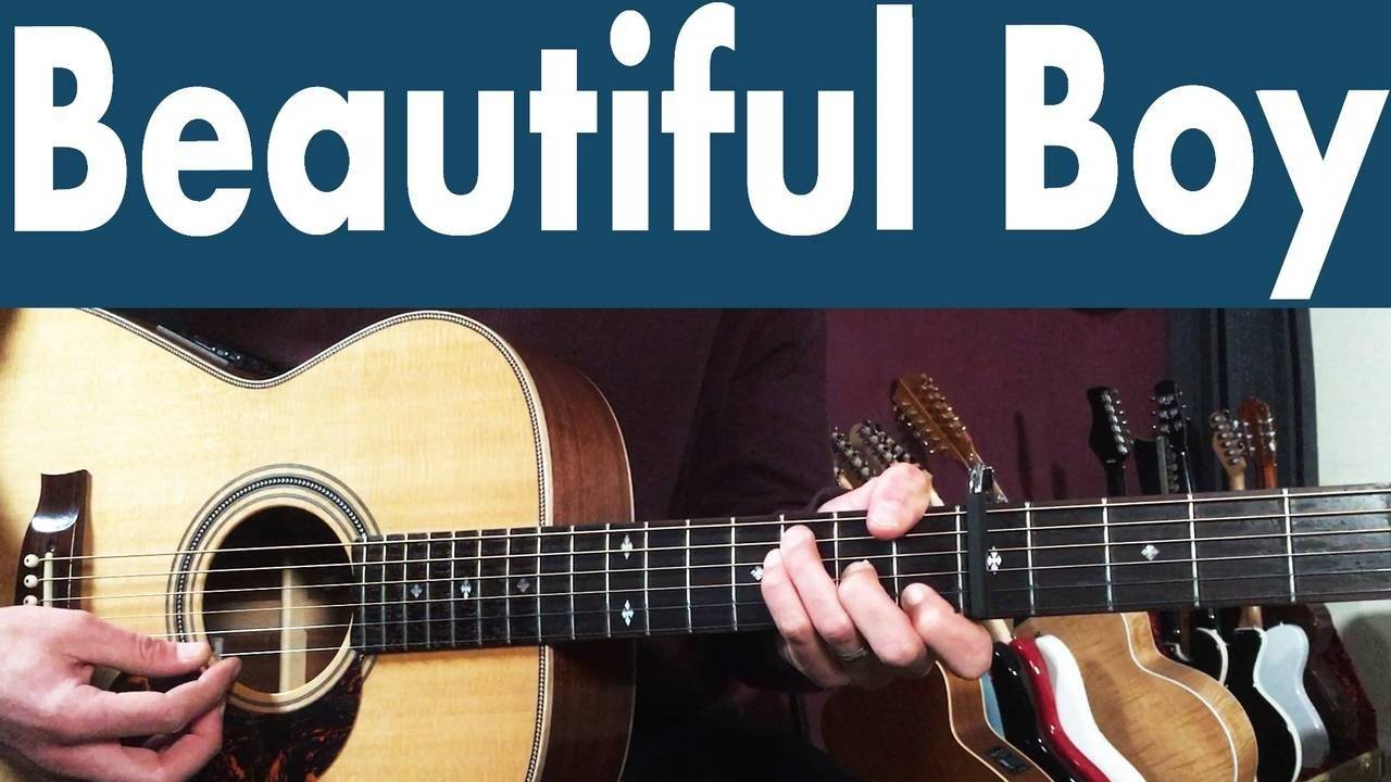 How To Play Beautiful Boy On Guitar | John Lennon Guitar Lesson