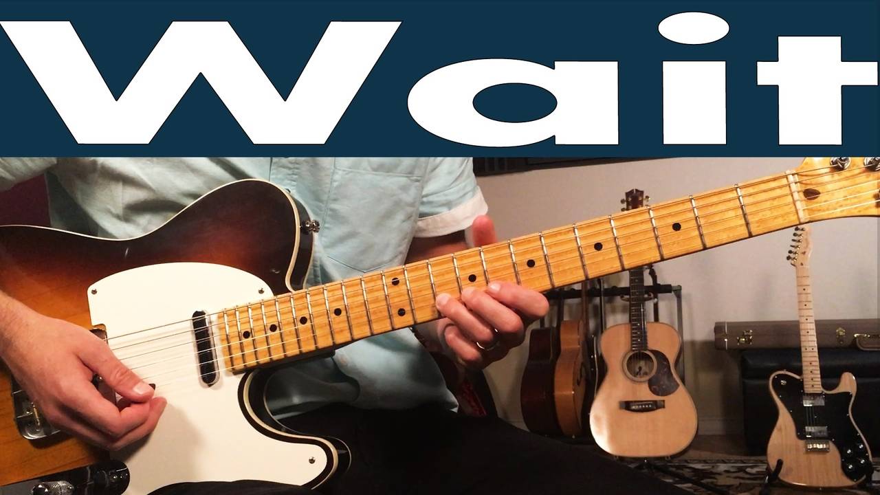 How To Play Wait On Guitar | Beatles Guitar Lesson Rubber Soul Series