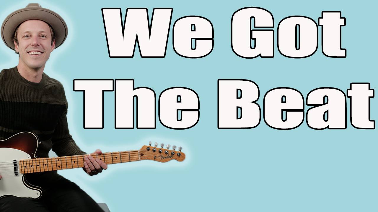 Go-Go's We Got The Beat Guitar Lesson + Tutorial