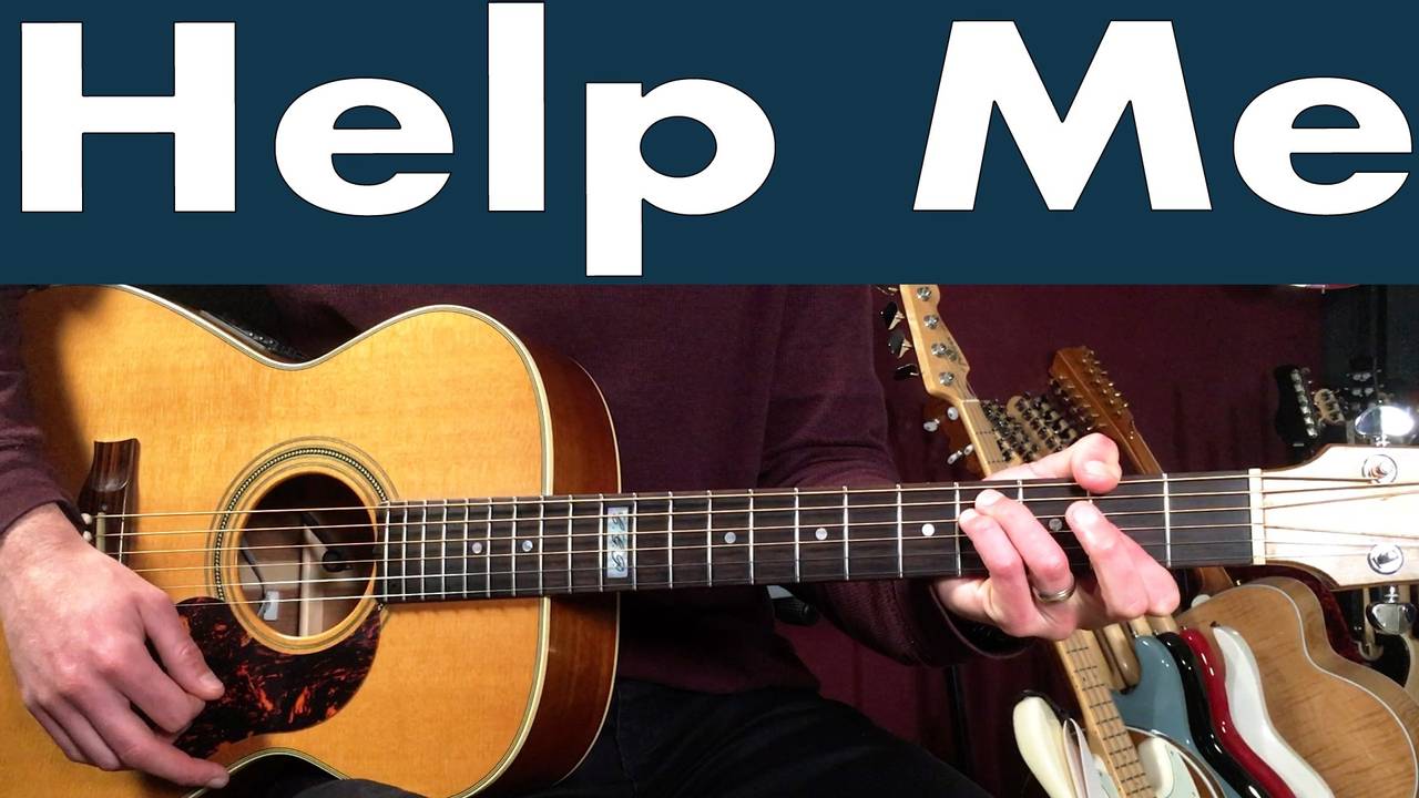 How To Play Help Me On Guitar | Sonny Boy Williamson Guitar Lesson