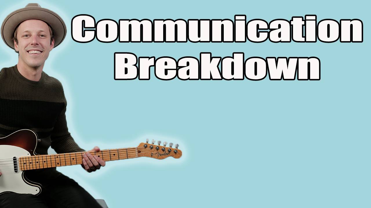 Led Zeppelin Communication Breakdown Guitar Lesson + Tutorial