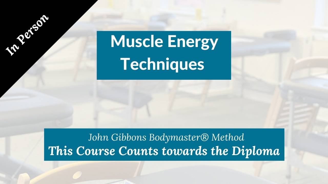 Muscle Energy Techniques Masterclass