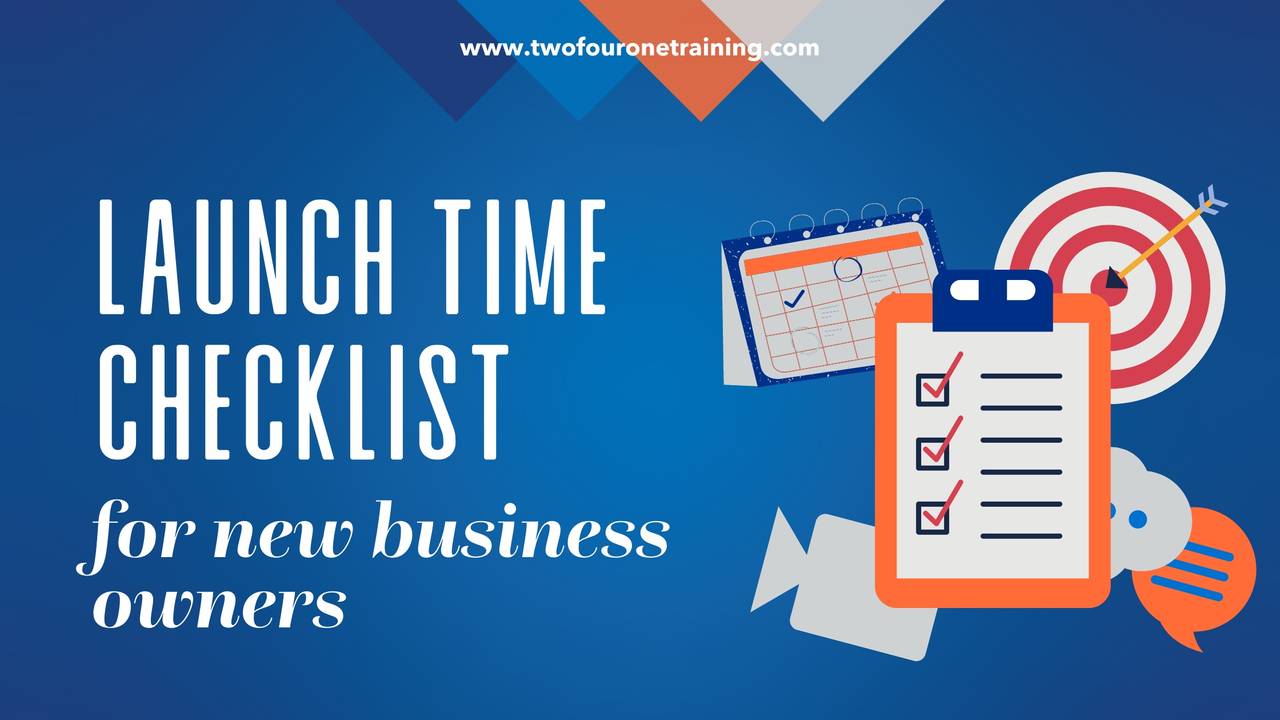 Launch Your Business & Grow Your Audience with Our Marketing Checklist