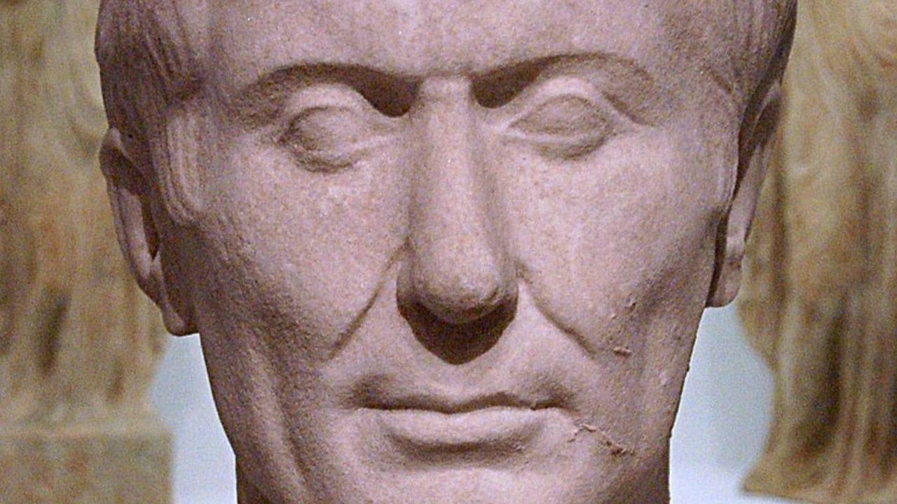 Antigüedad - obras de arte - Busto Tusculum