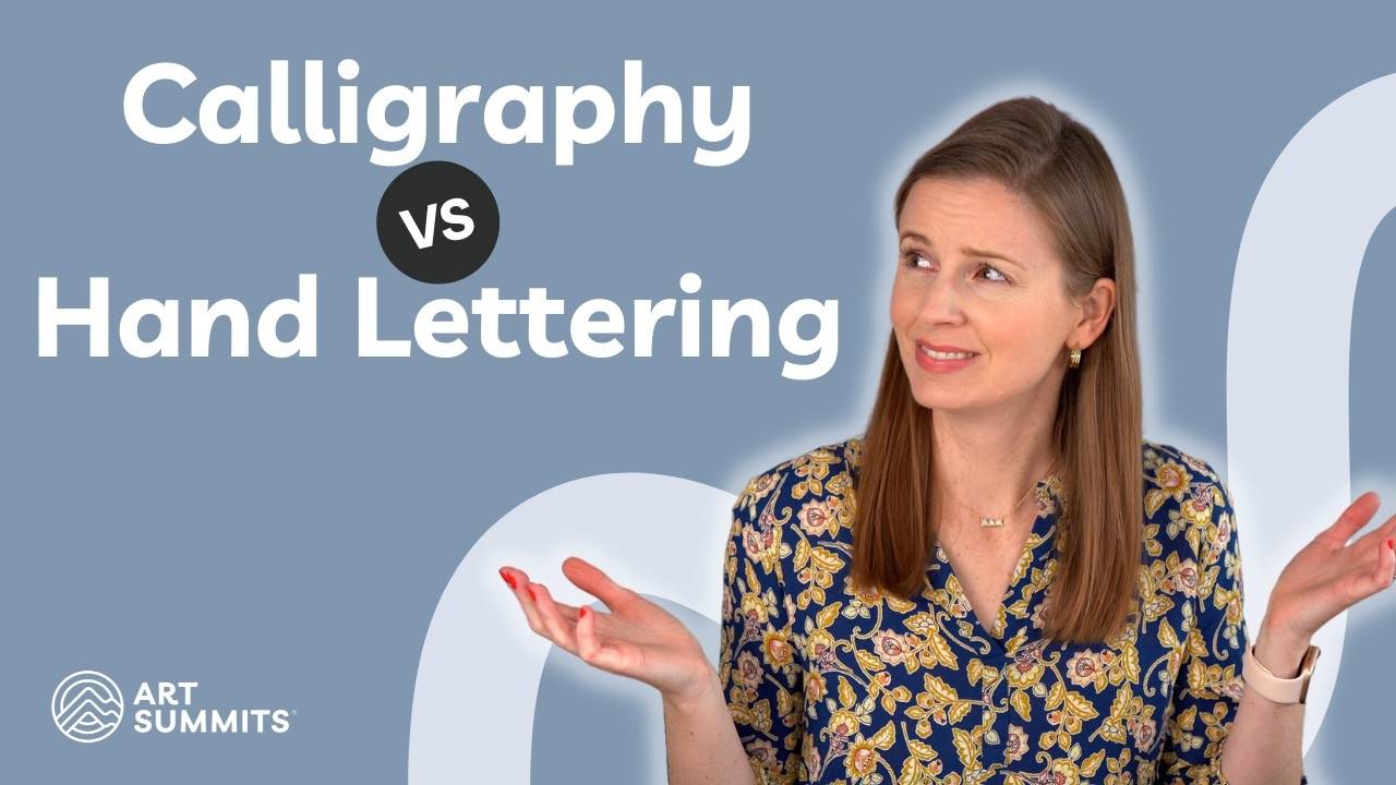 Calligraphy vs. Hand Lettering vs. Brush Lettering