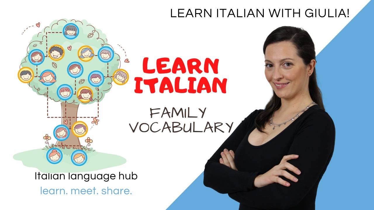 Free flashcard on Italian Vocabulary on Family memebers!