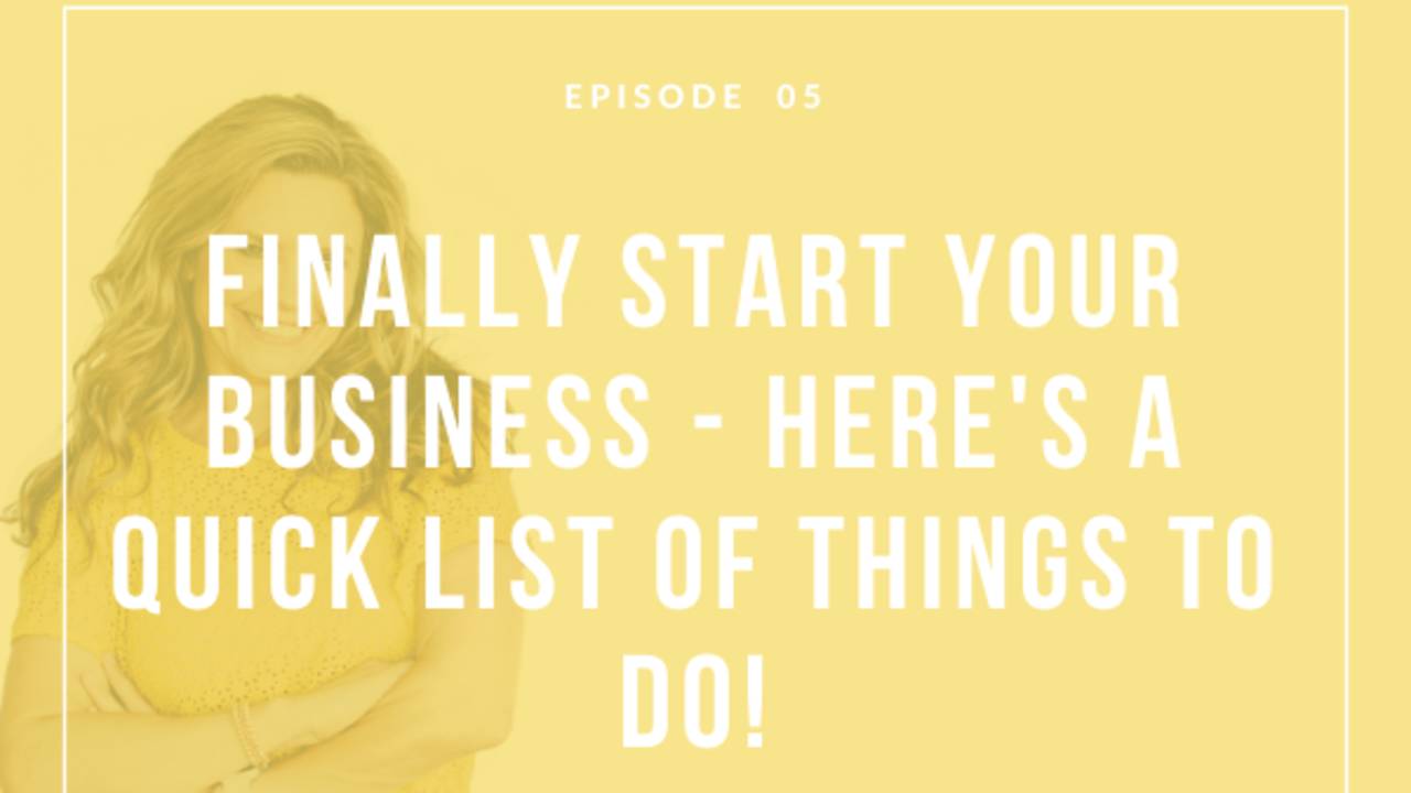 How to start your own business - 16 steps to get it going!