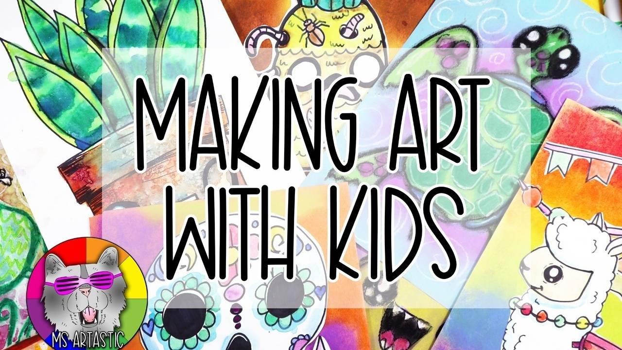 Making Art with Kids Challenge for Teachers and Homeschool Parents