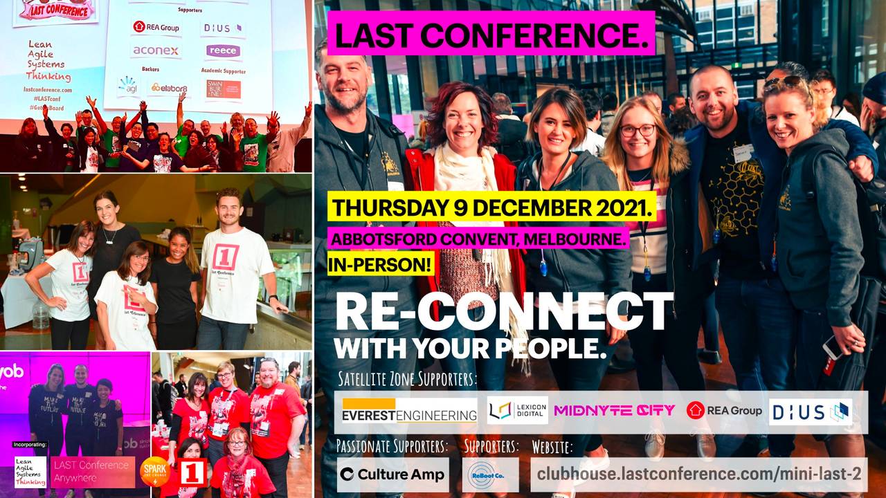 LAST Conferences 2021. In-person mini-LAST. 9 Dec 2021