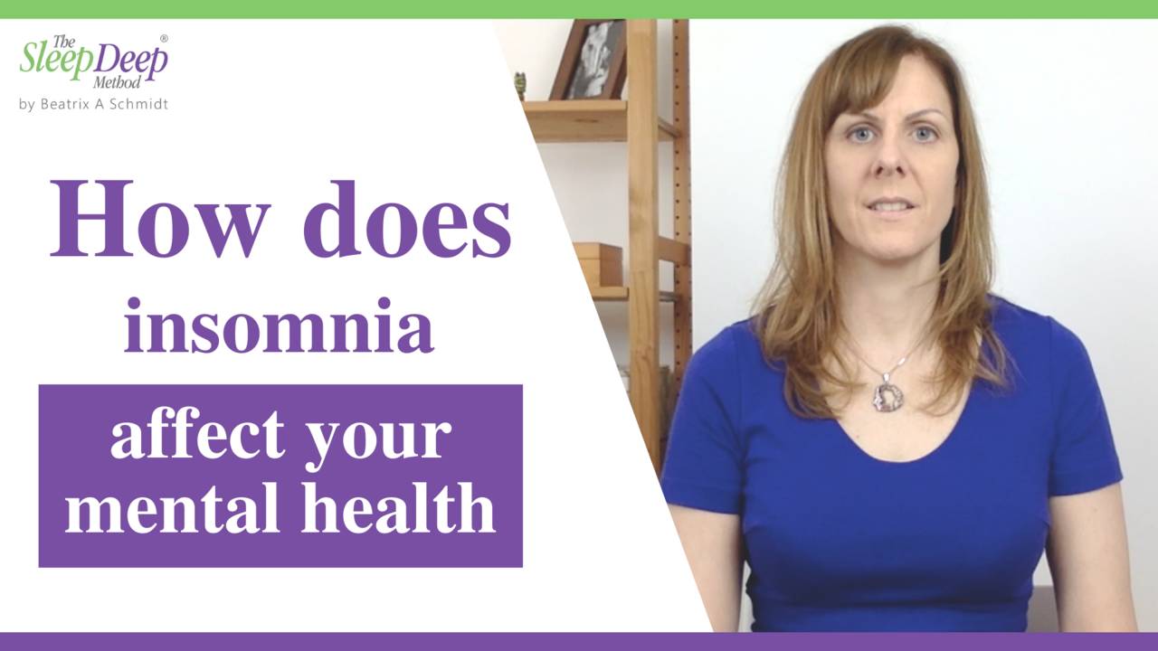 How does insomnia affect your mental health