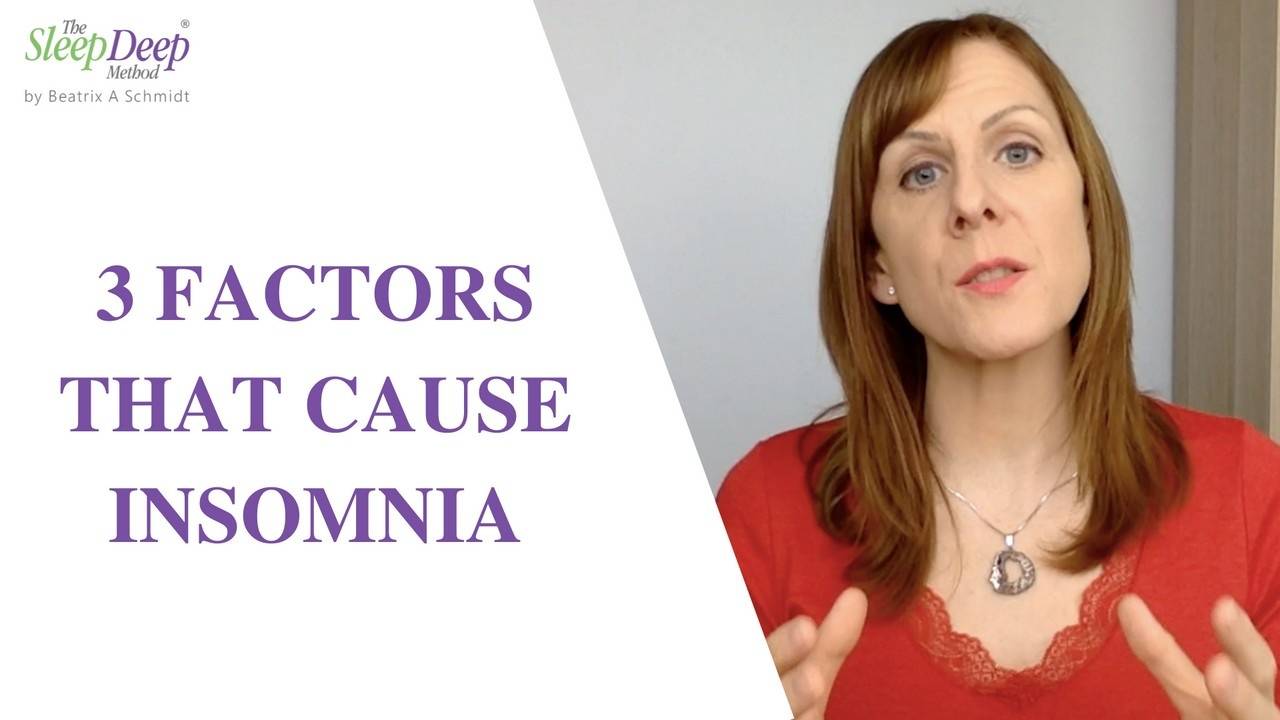 3 factors that cause insomnia and how understanding these can help you