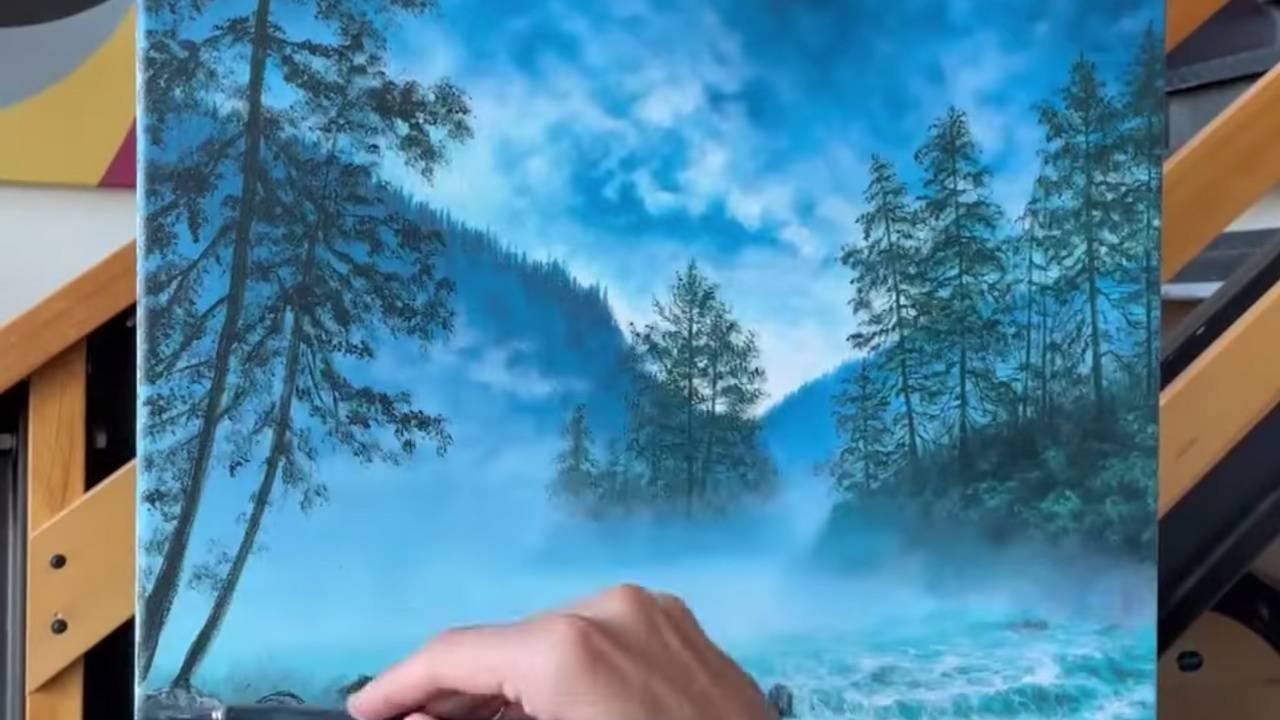 Misty River | ColorByFeliks