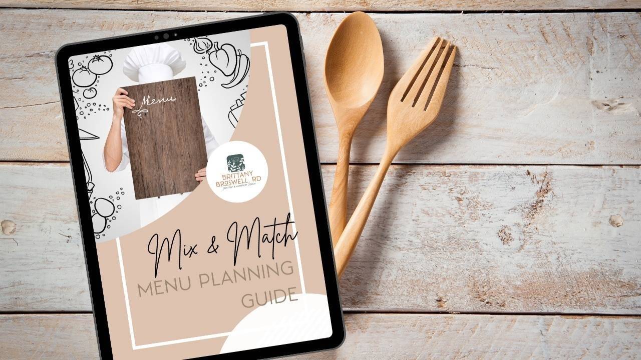 Mix & Match Menu Planning Guide