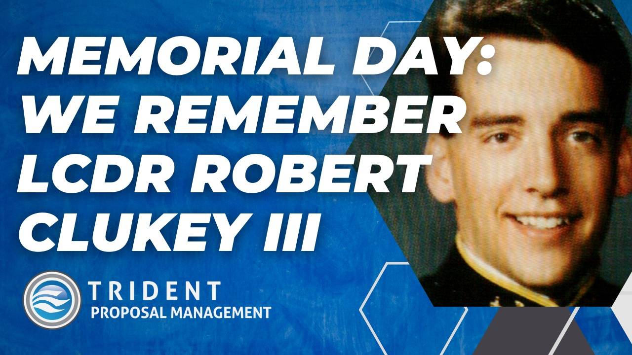 #MemorialDay Series Day 6: LCDR Robert 'Trey' Clukey III