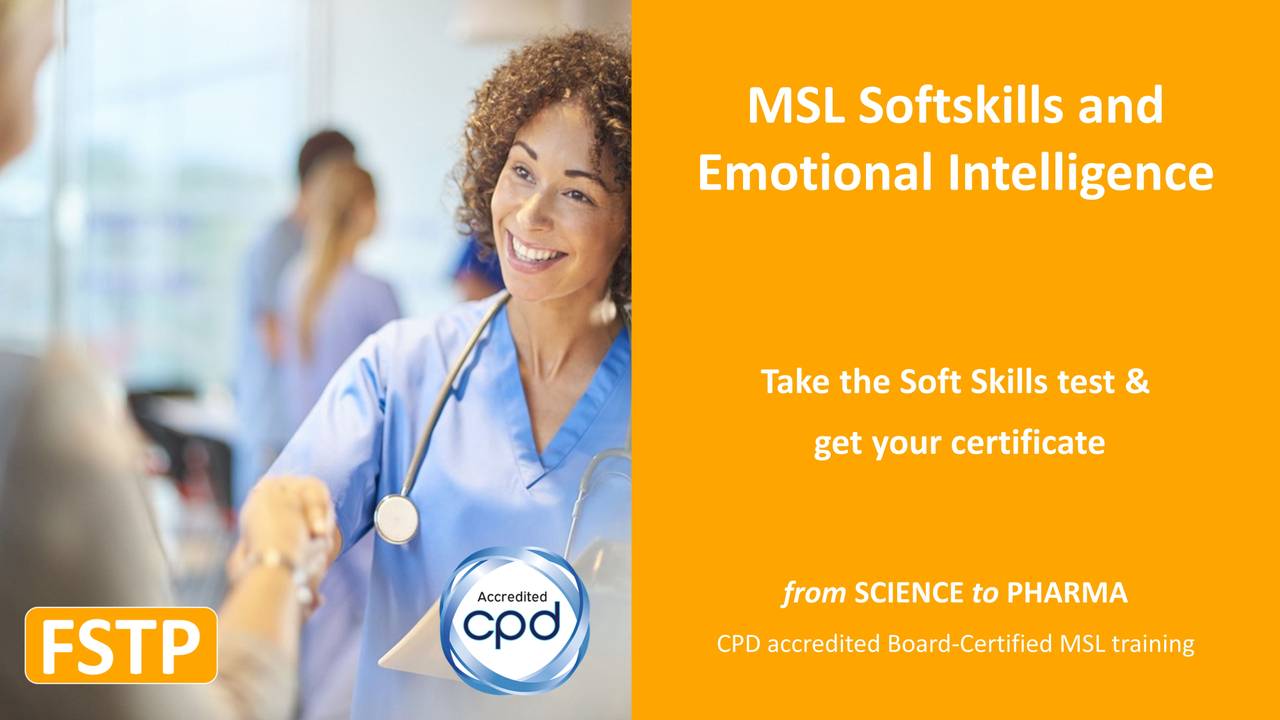 Soft skills are essential for MSLs