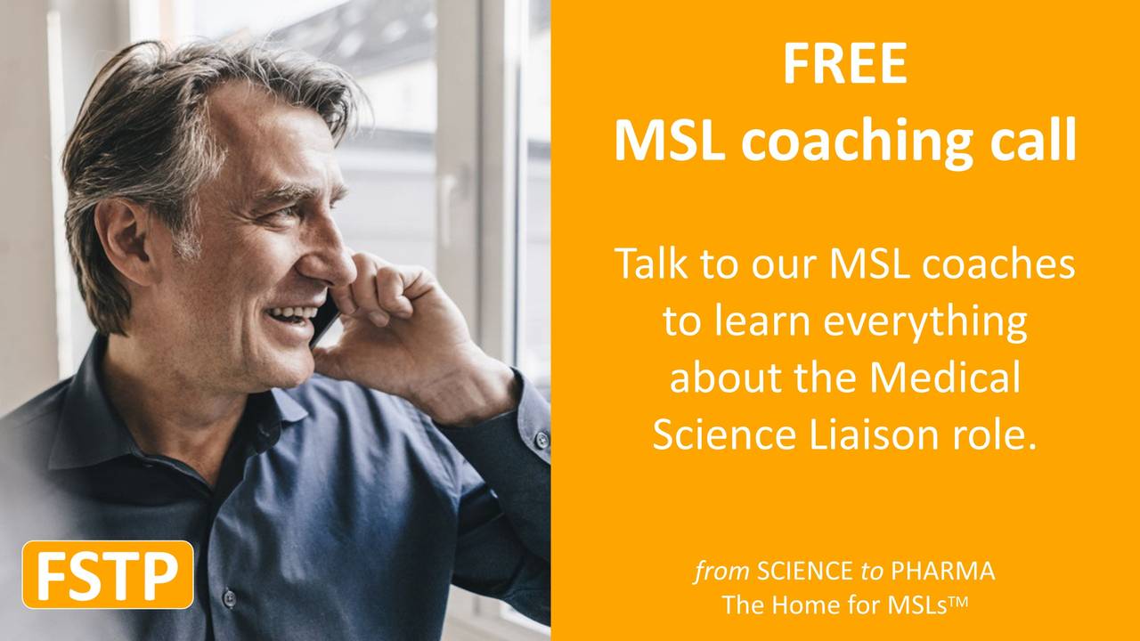 Free Medical Science Liaison (MSL) coaching call