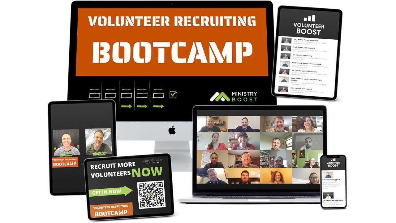 Volunteer Recruiting Bootcamp | Registration Page