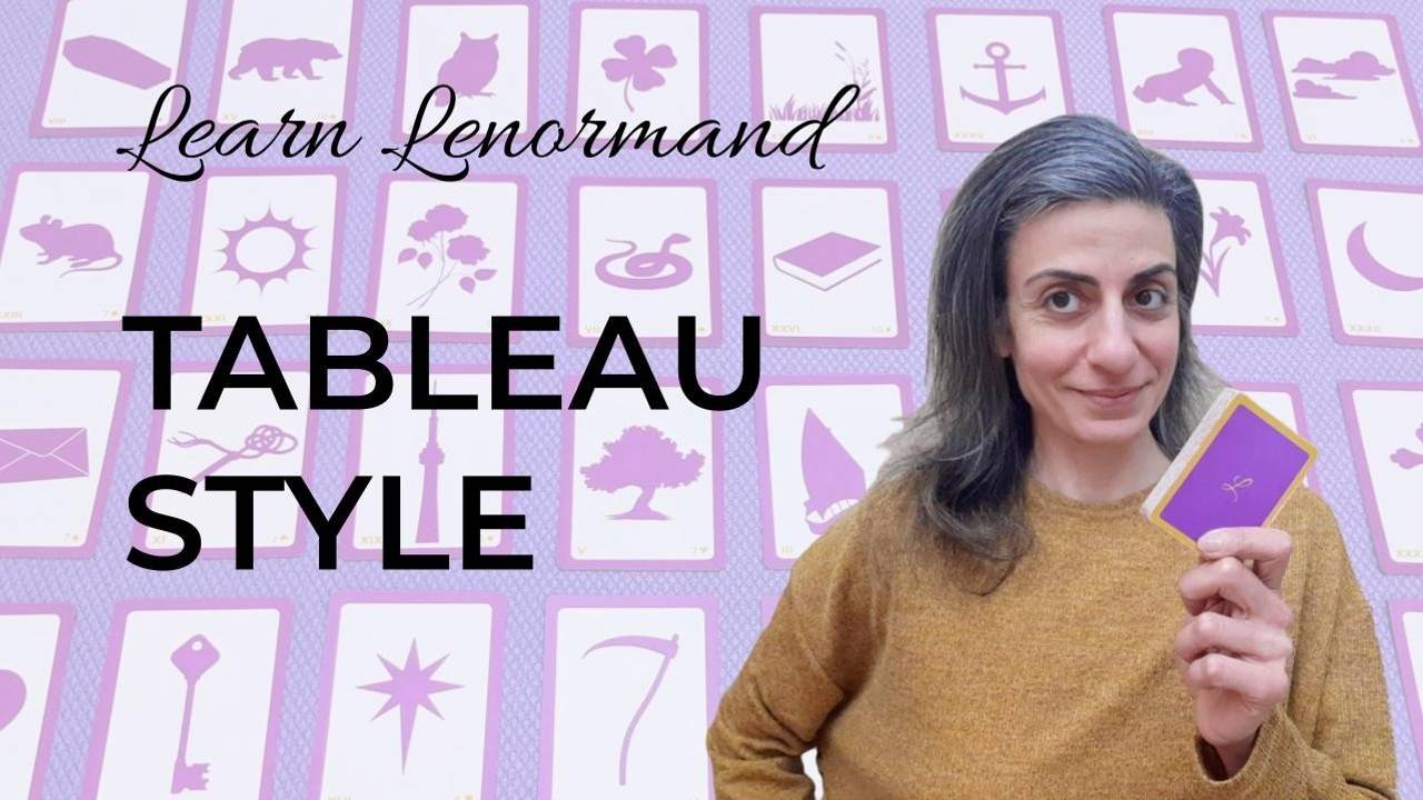 What Are Tableau Style Layouts With Lenormand's Cards
