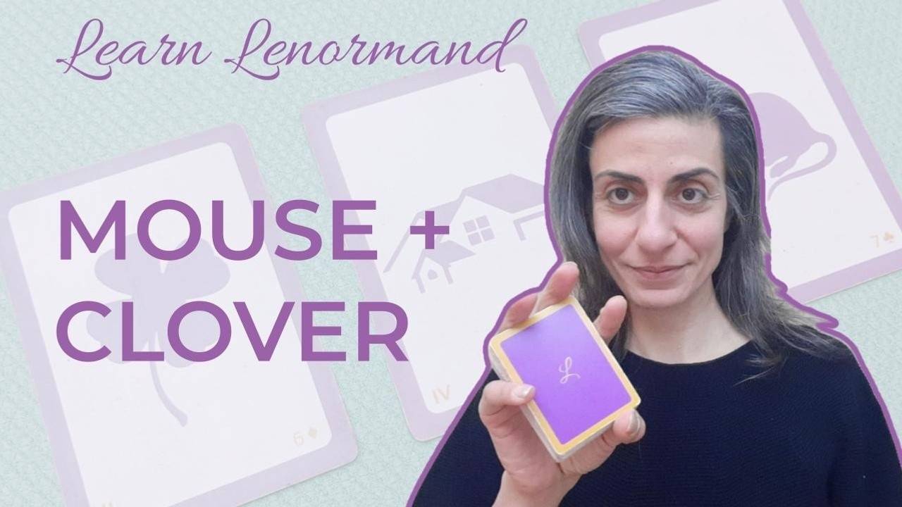 Lenormand Mouse and Clover Card Combinations - Pairs And Triplets