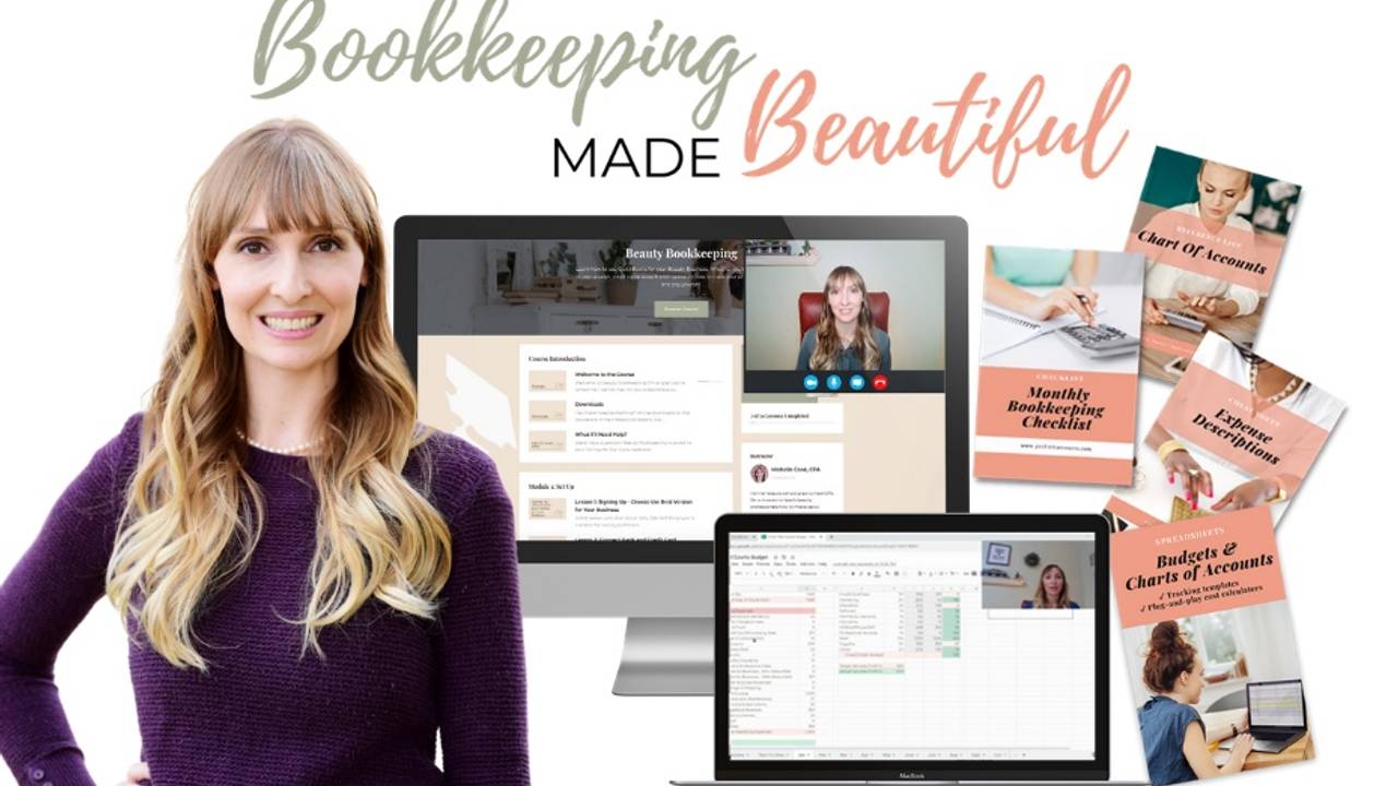 Bookkeeping Made Beautiful-Bookkeeping Course For Beauty Professionals