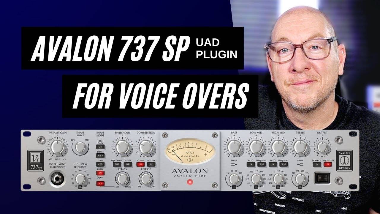 Avalon 737sp Custom Settings For A Professional Voice Over Sound.
