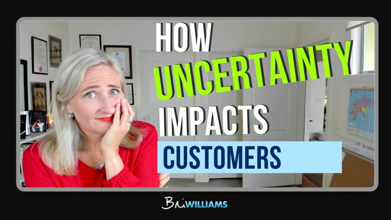 How uncertainty impacts customer behaviour
