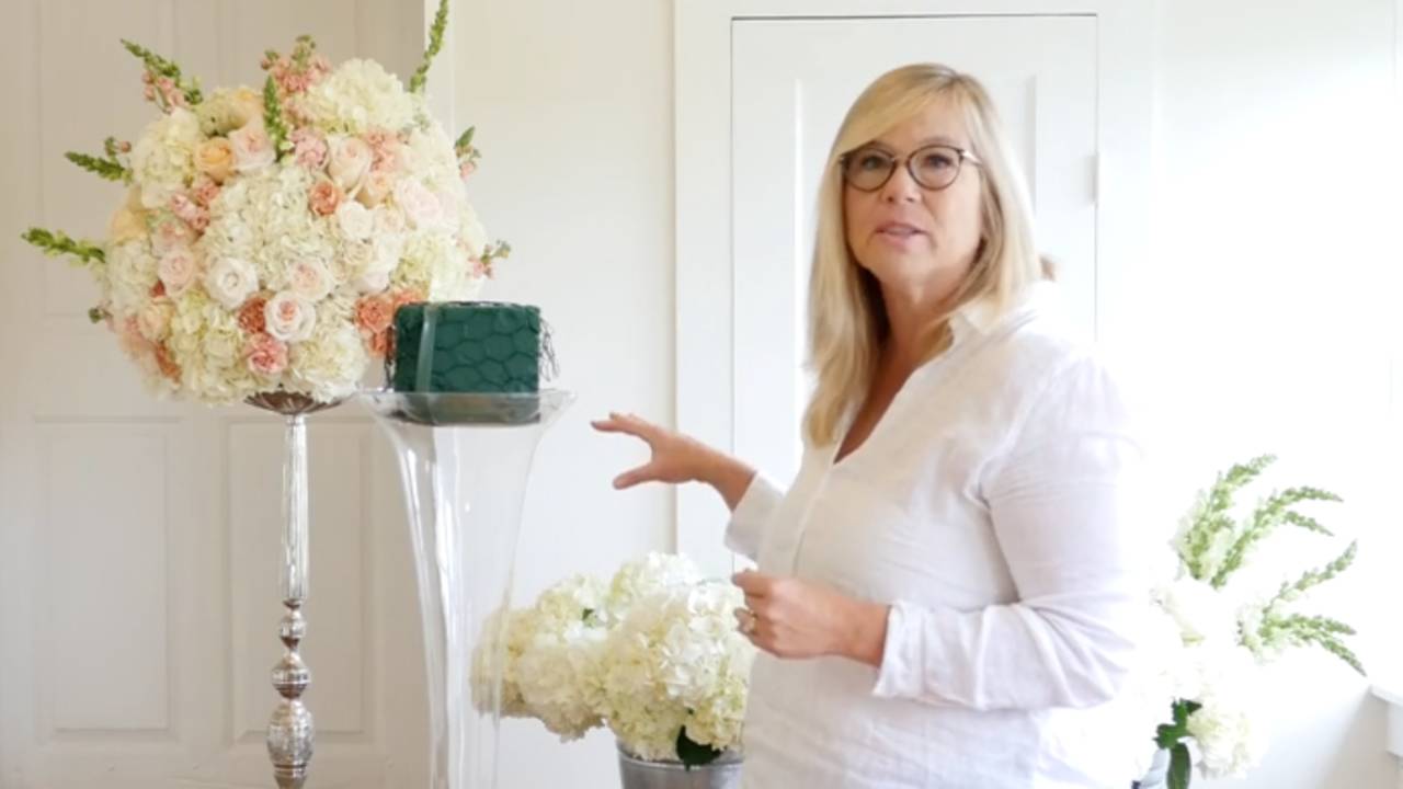 Designing elevated floral designs for weddings and events