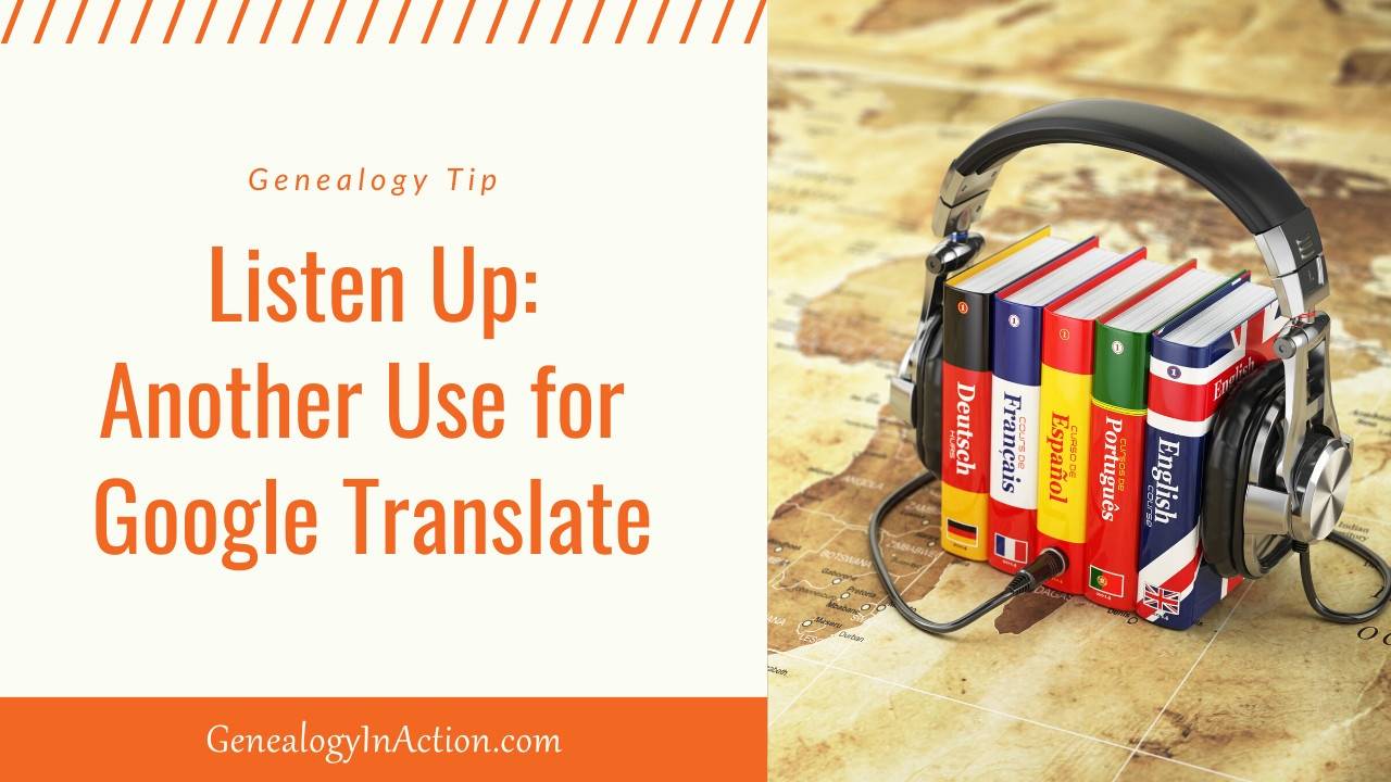 Listen Up: Another Use for Google Translate