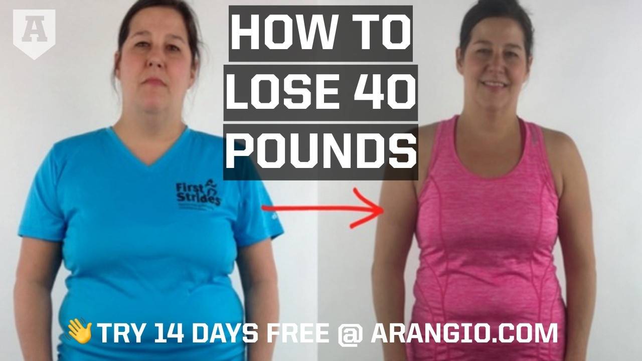 How to Lose 40 Pounds | Joseph Arangio