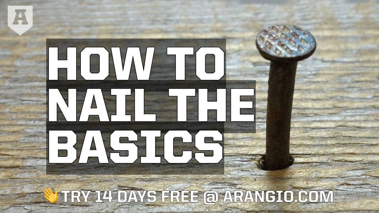 How to Nail the Basics | Joseph Arangio