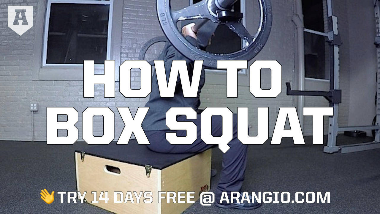 How to Do Box Squats | Joseph Arangio