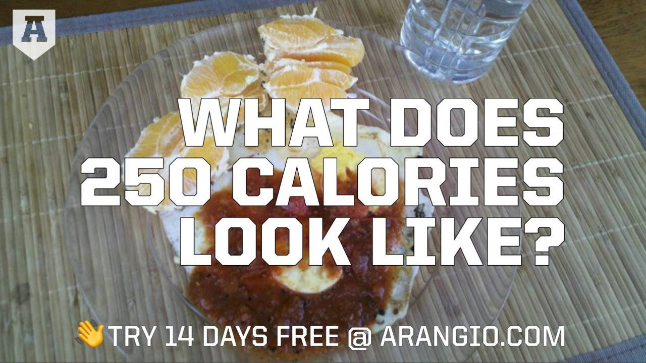 What Does 250 Calories Look Like? | Joseph Arangio