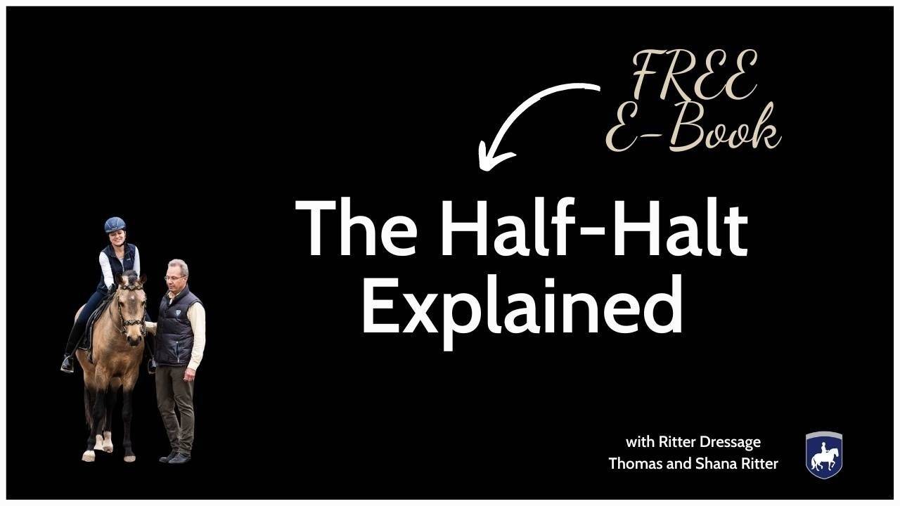 The Half Halt Explained E-book sign-up