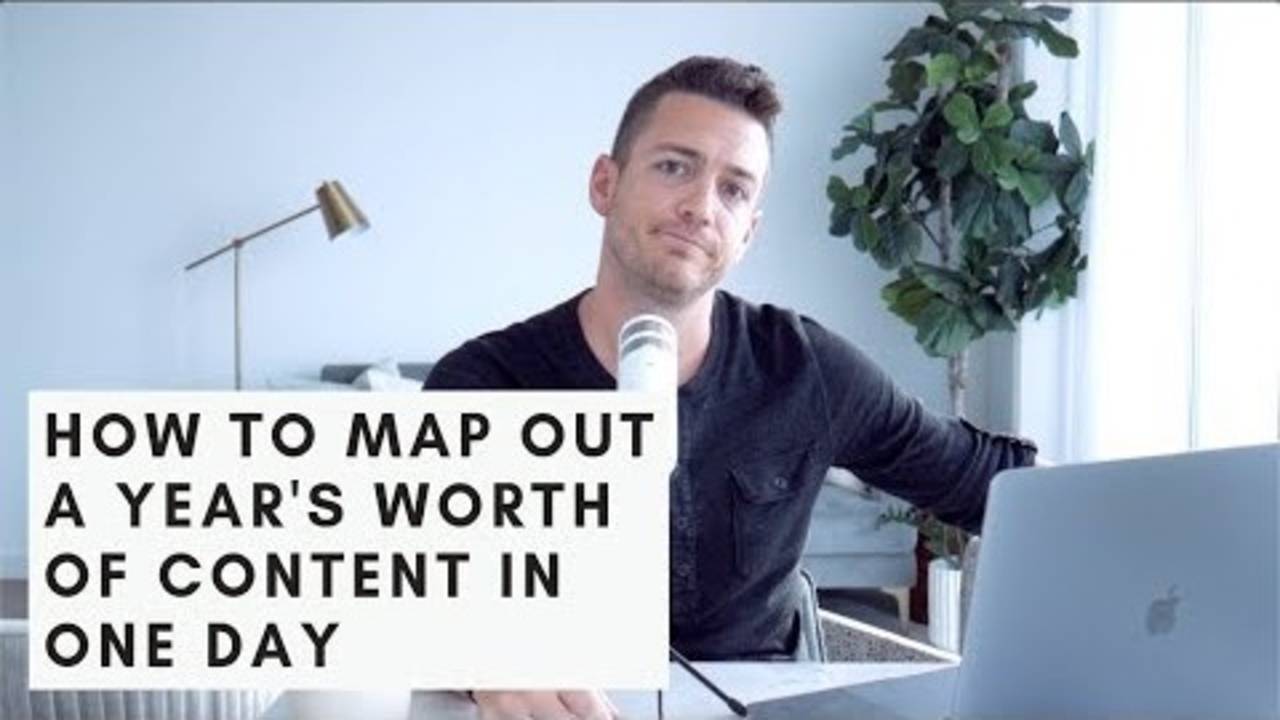 How To Map Out A Year’s Worth Of Content In One Day