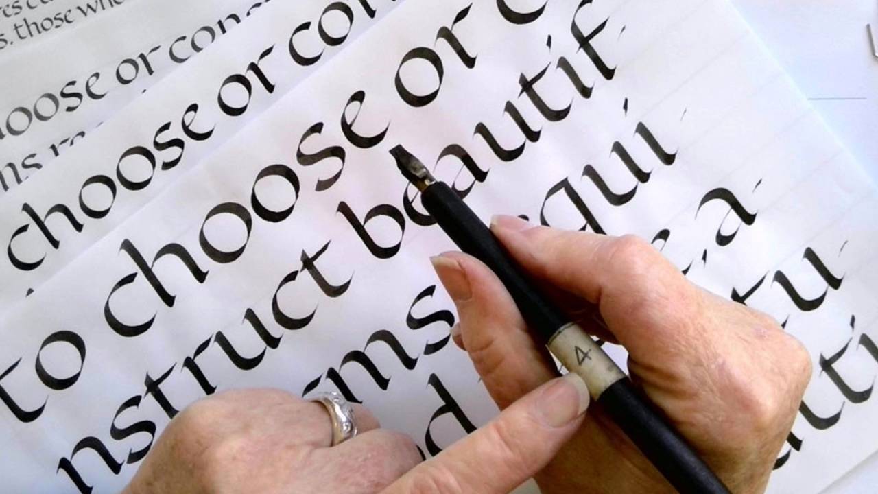 Learn Foundational Hand Calligraphy Online