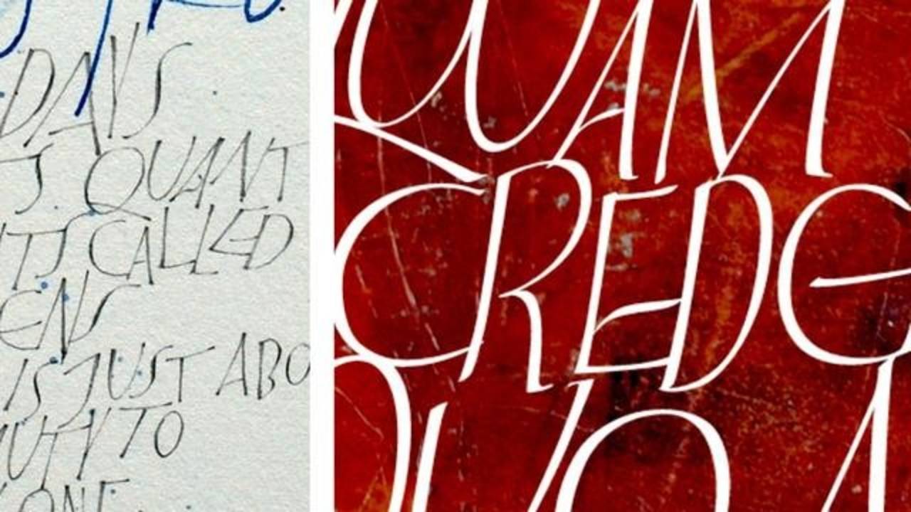 Learn Built-up Caps Calligraphy Online